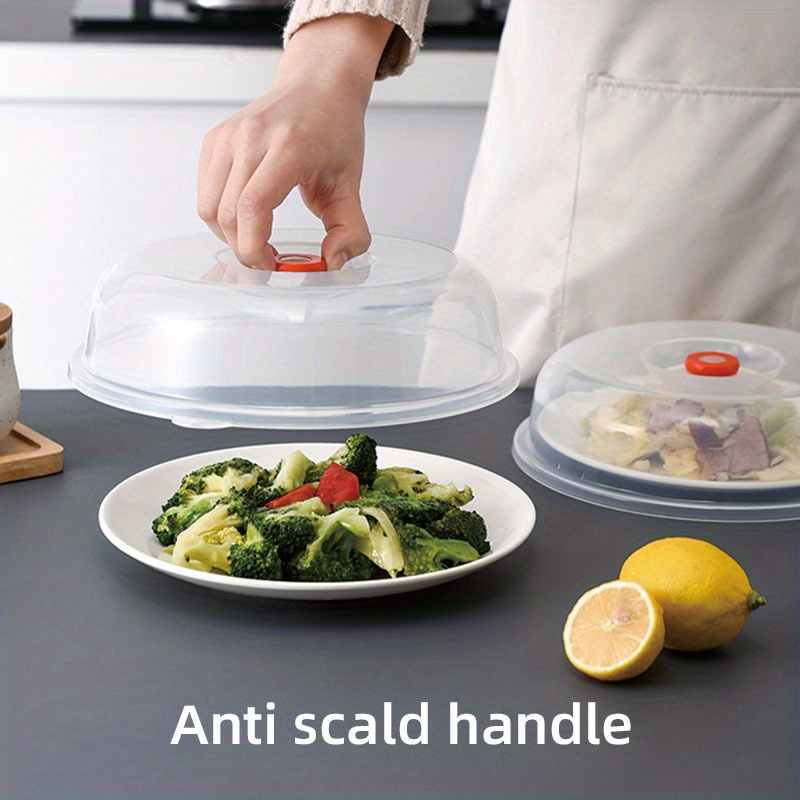 Microwave Splatter Cover Splash Proof Cover Microwave Oven - Temu New ...