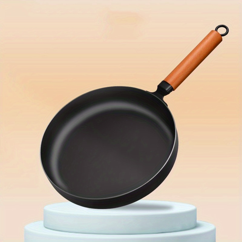 Nonstick Stainless Steel Frying Pan Gas Stove Top Induction - Temu New ...