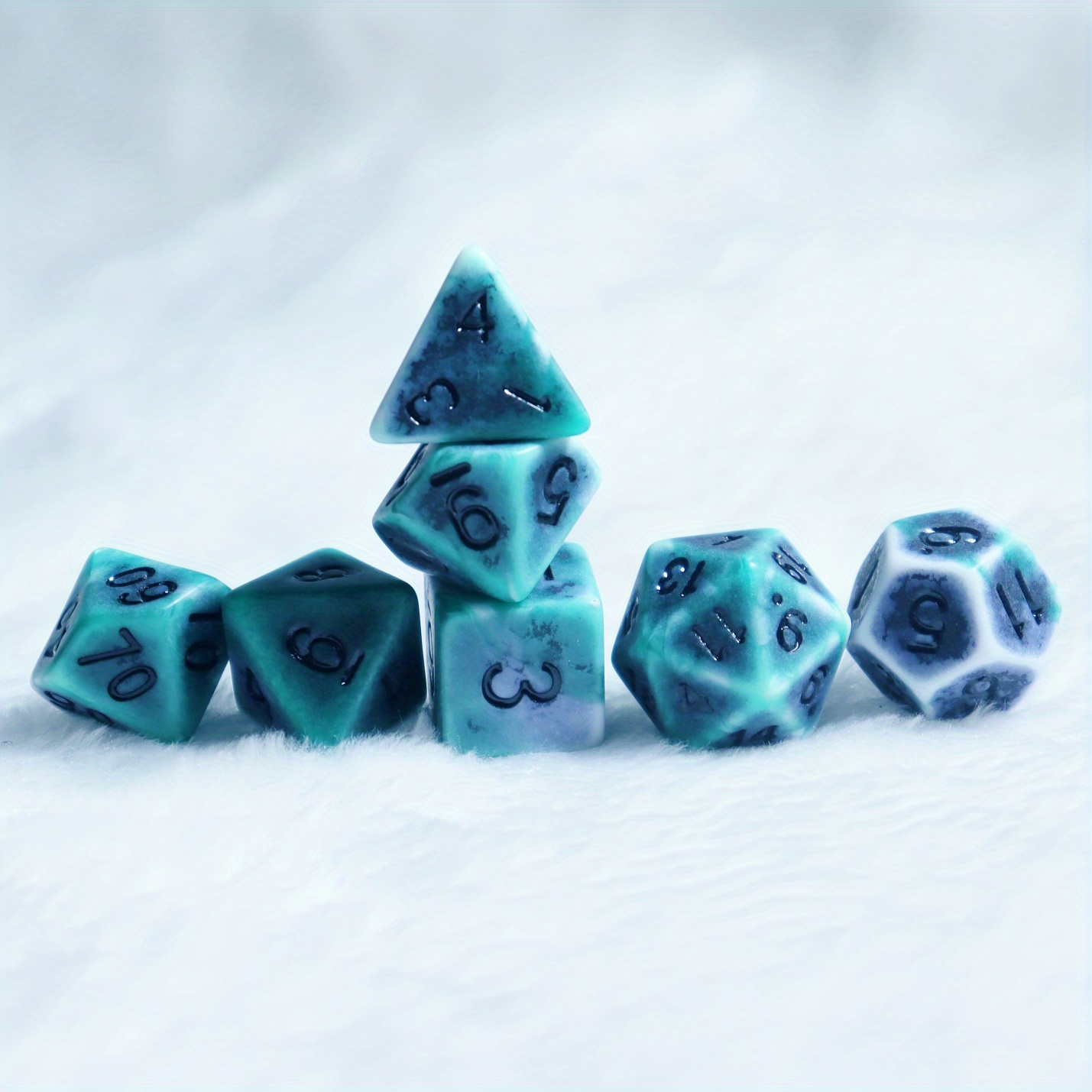 Dnd Game Dice Set Polyhedral Mixed Color - Temu Ireland