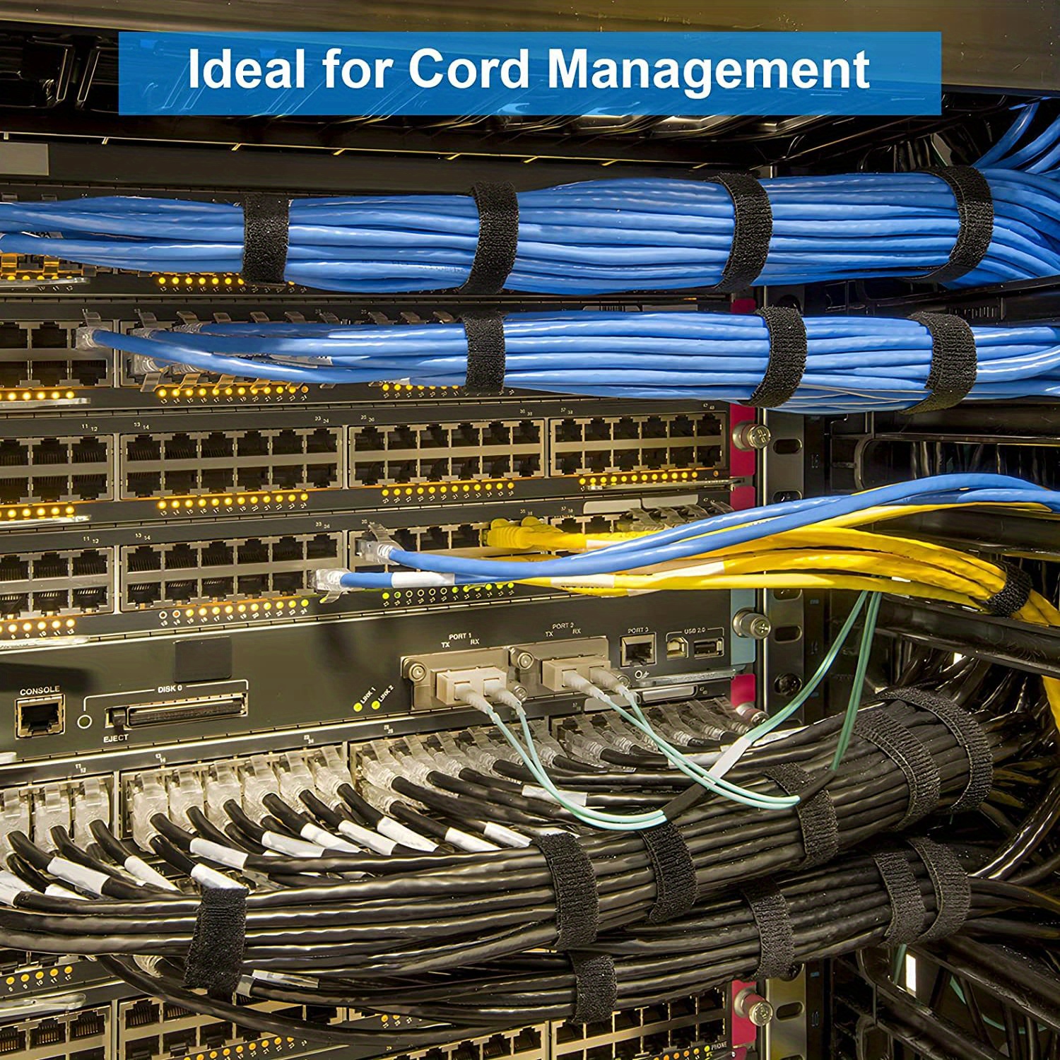 Hook Loop Cable Ties Fastening Cable Ties Reusable Cable - Temu