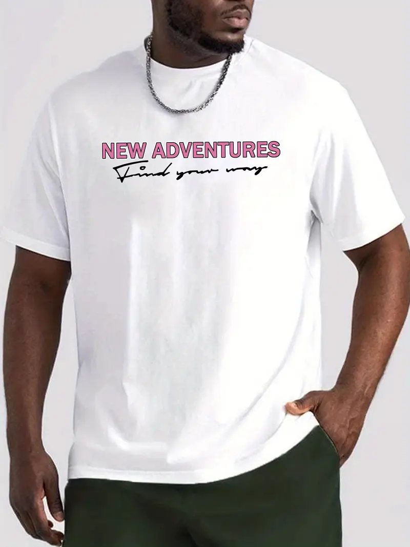 Coconut Tree Letter Various Pattern Print Mens Comfy T Temu Canada