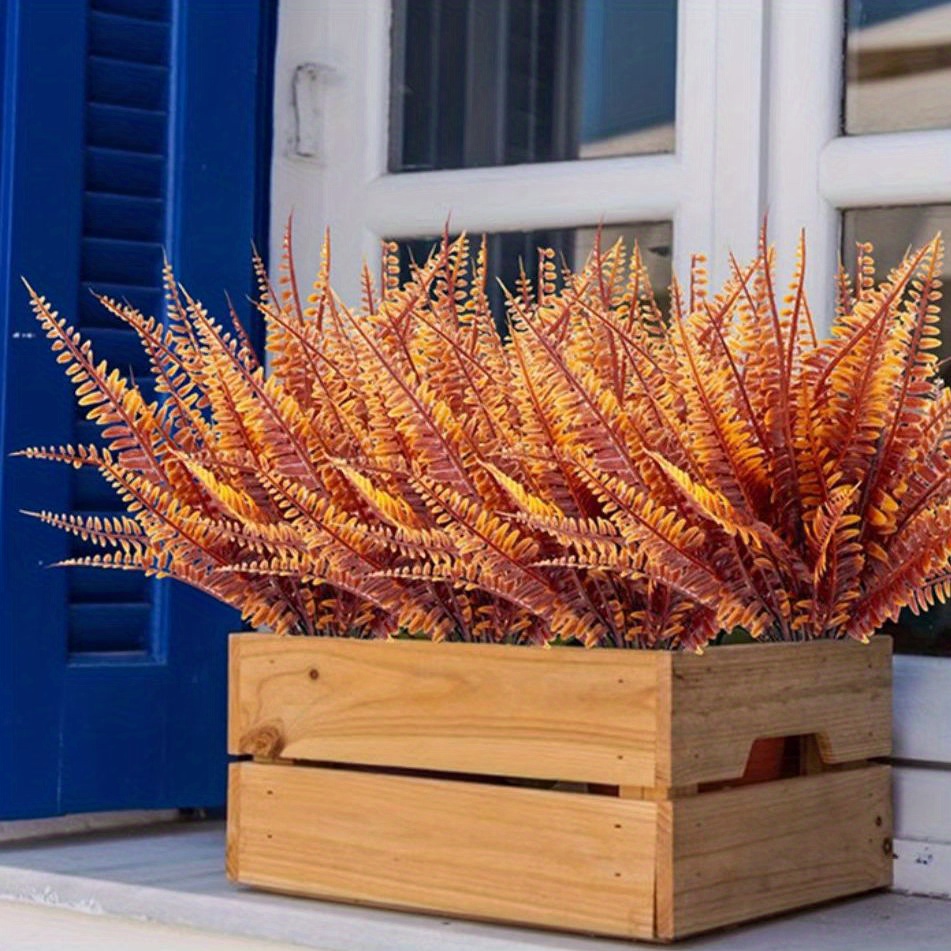 4bunches Artificial Persian Grass Simulated Persian Grass Fake Plant ...