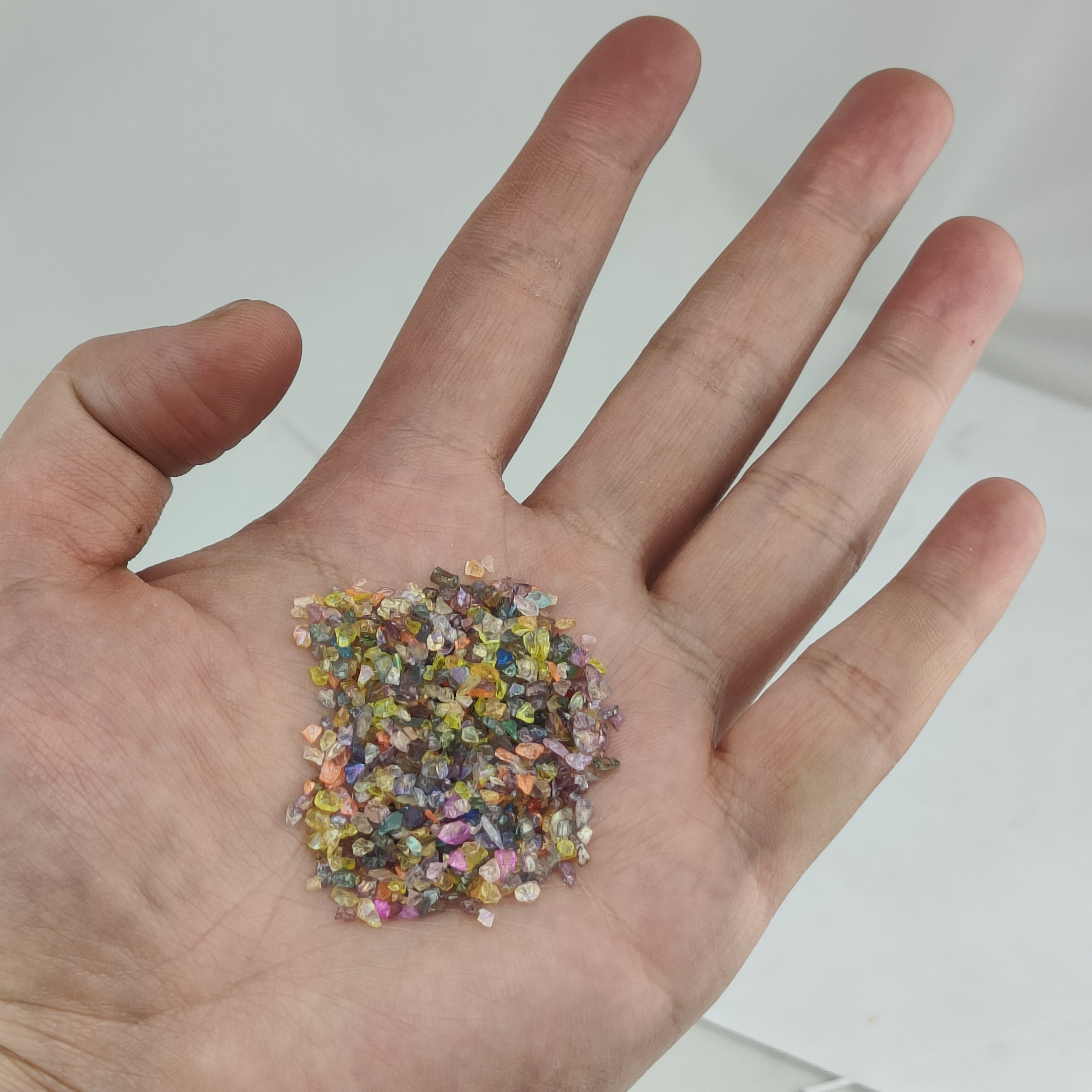 Transparent Jelly Stained Glass Non Grade Beads Multi - Temu United