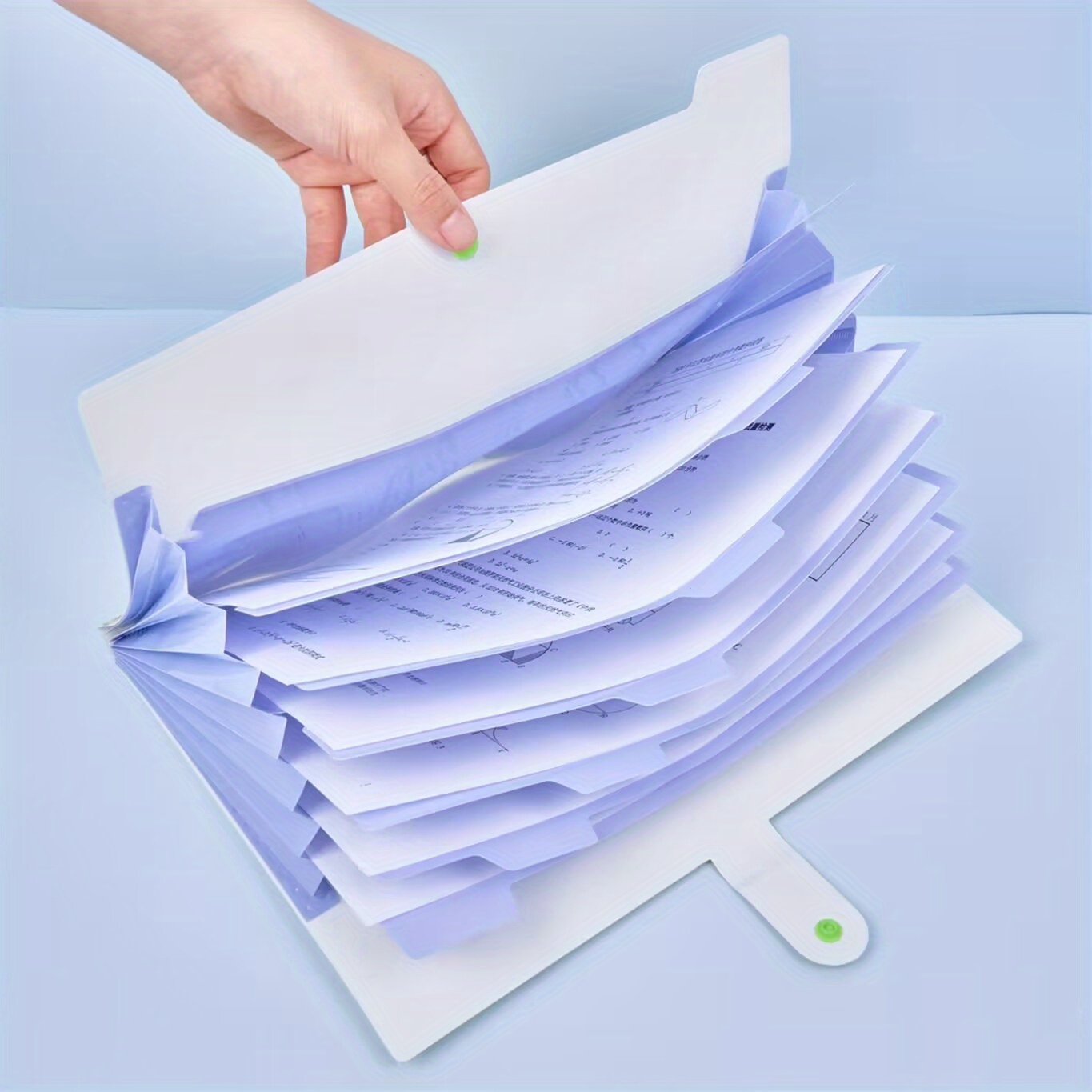 6 Compartment Folder Sorting - Temu