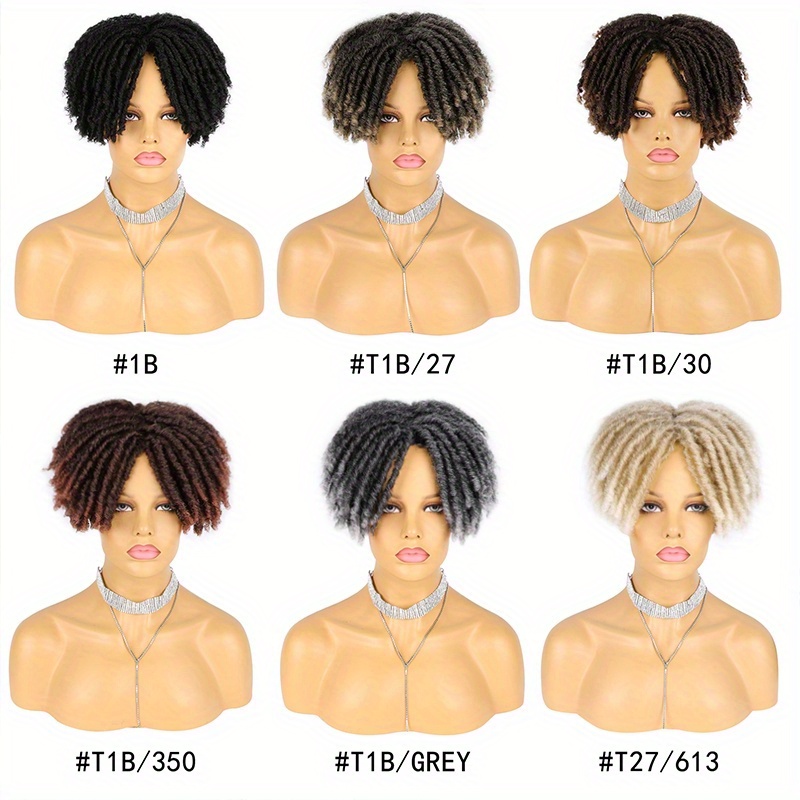 Handmade Soft Synthetic Dreadlocks Toupee Hair Pieces Women - Temu