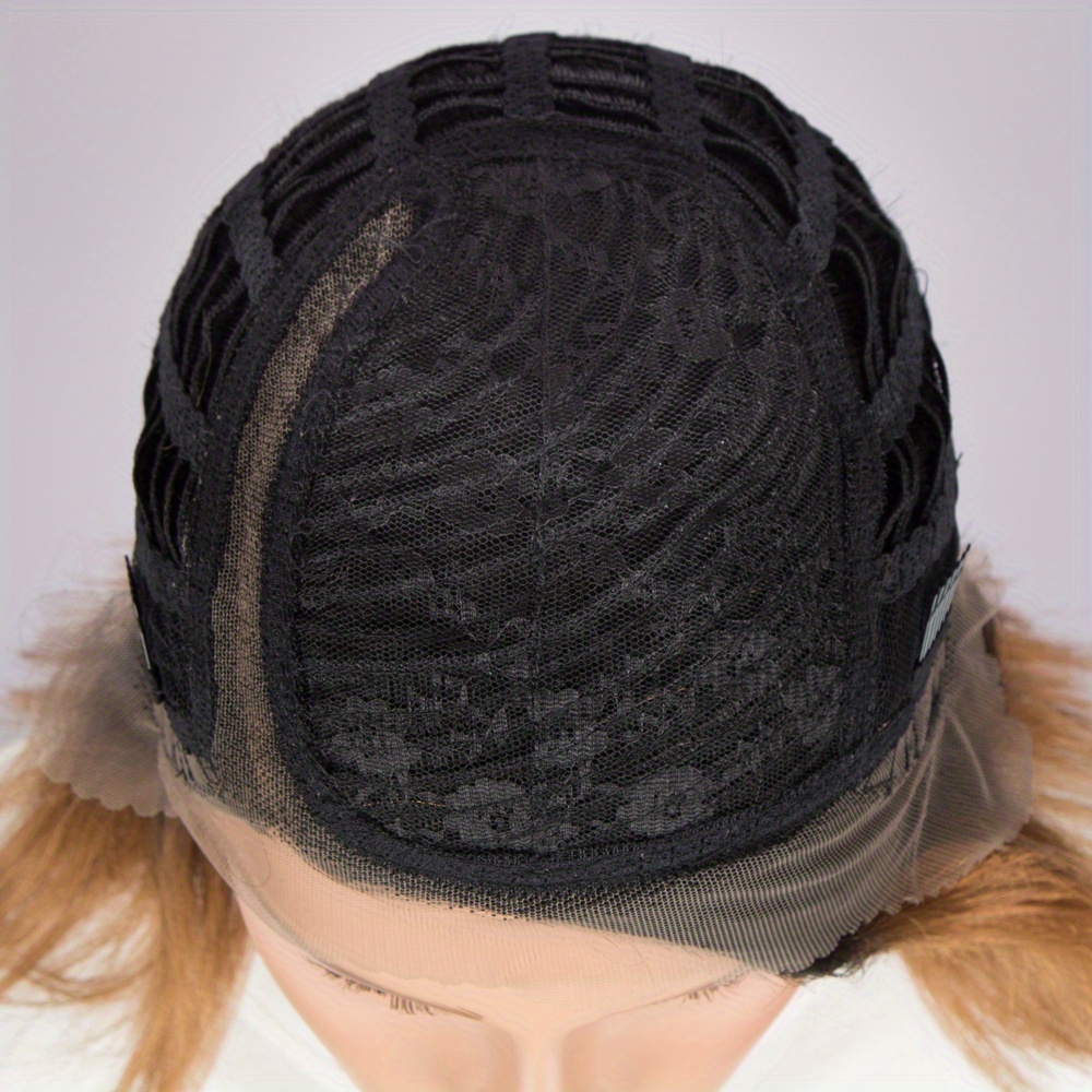 180% Density 13*5*1 Lace Front Human Hair Wig Short Straight - Temu ...