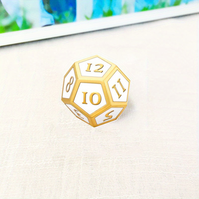 Metal Polyhedral Dice Set Dungeons Dragons Rpg Mtg Tabletop - Temu ...