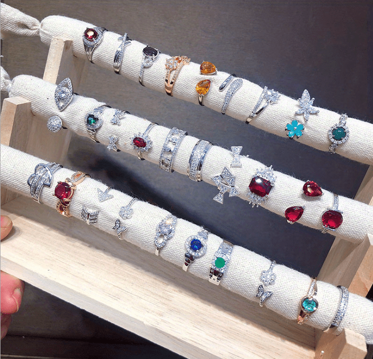 Synthetic Zirconia Stones Crush Ice Cut - Temu