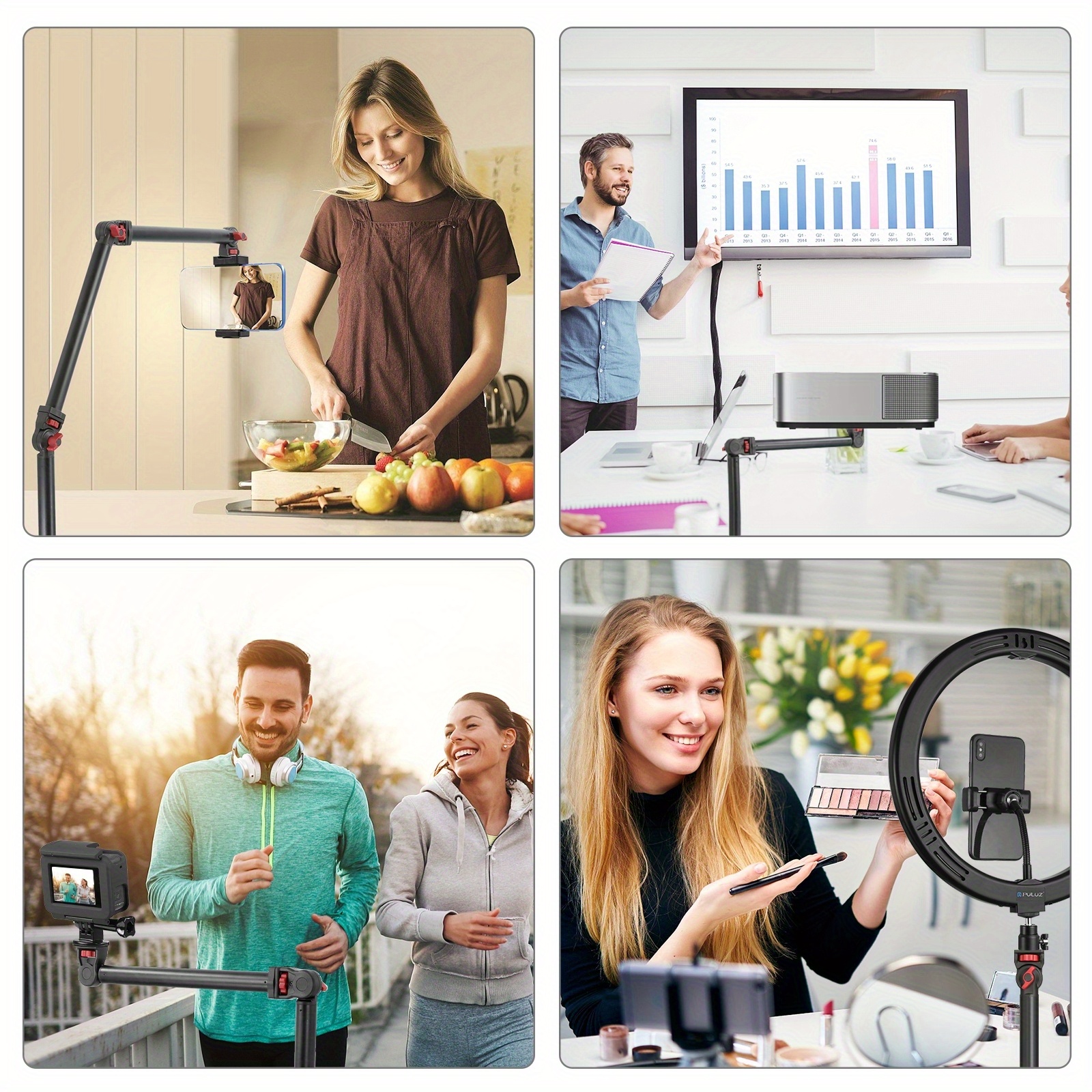 overhead camera mount c clamp desk stand live holder - Temu Canada