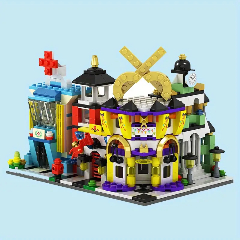 Firefighter Barber Doctor Civil Servant Mini Street View Building ... Firefighter Barber Doctor Civil Servant Mini Street View Building ...