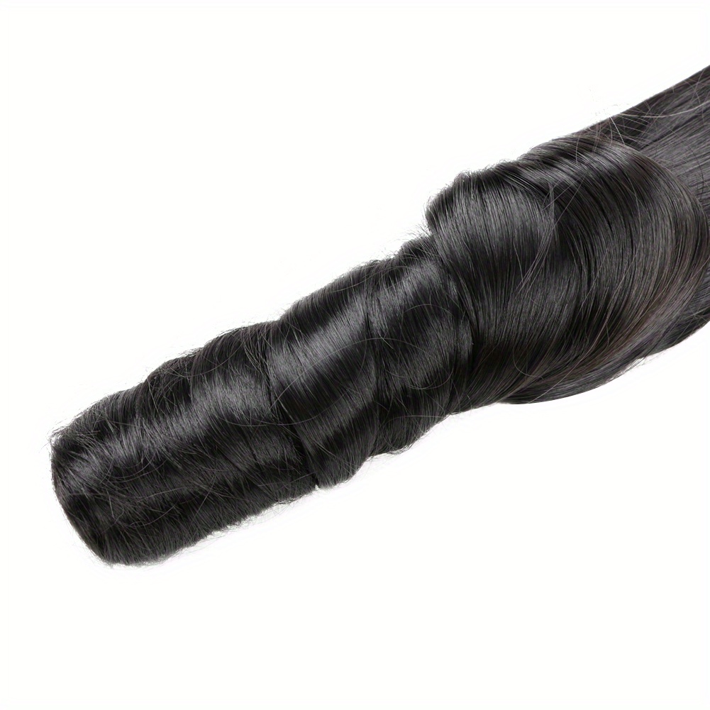 French Crochet Braiding Hair Extensions Loose Wave Bulk - Temu Canada