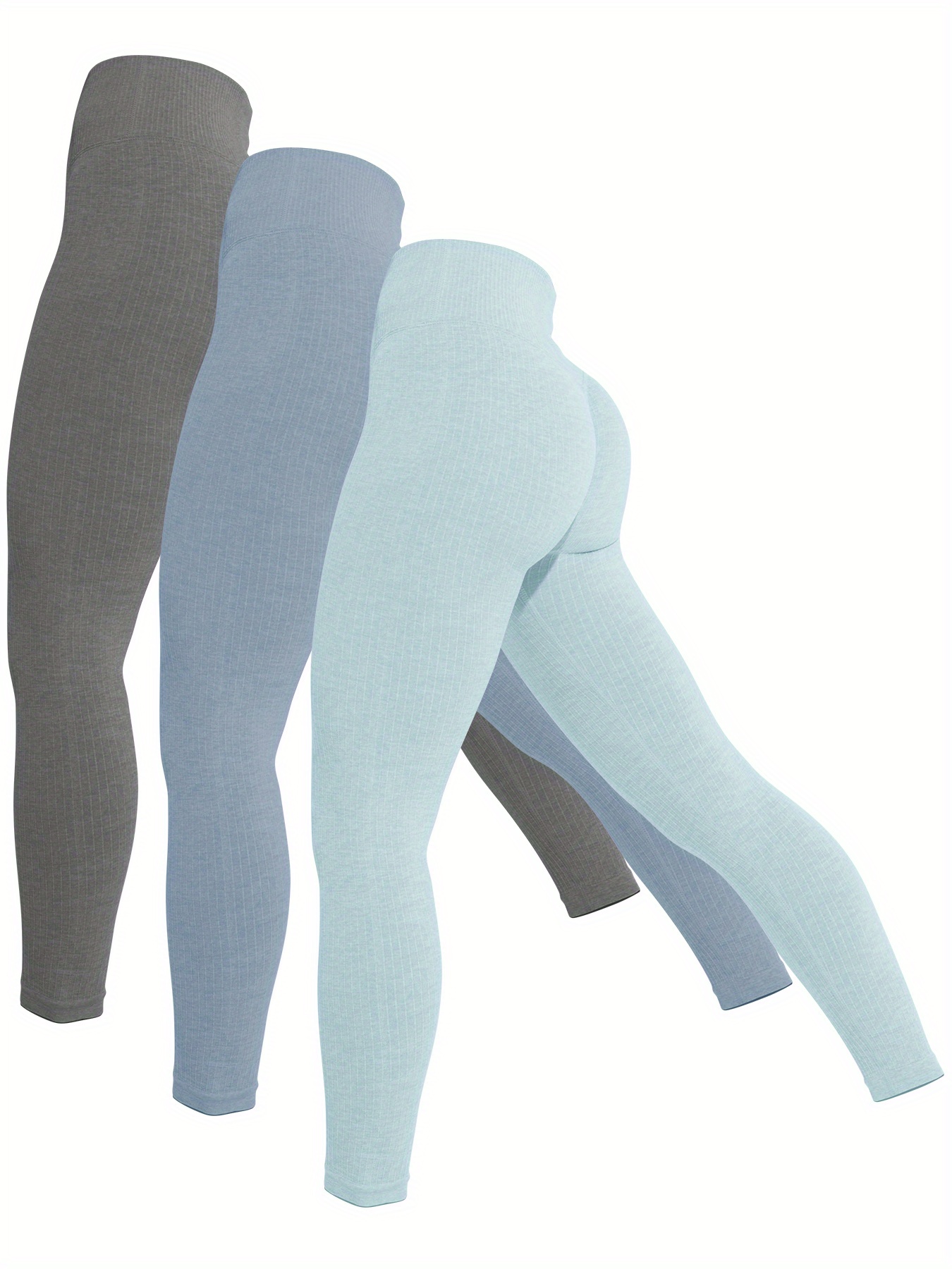 Gym Training Tight Pants Solid Comfortable - Temu Canada