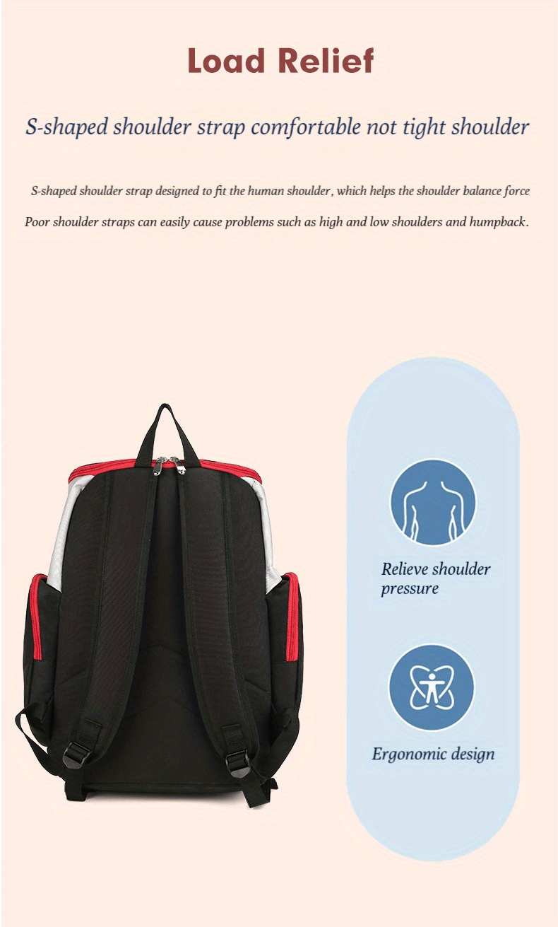 simple casual large capacity travel backpack fitness - Temu Australia