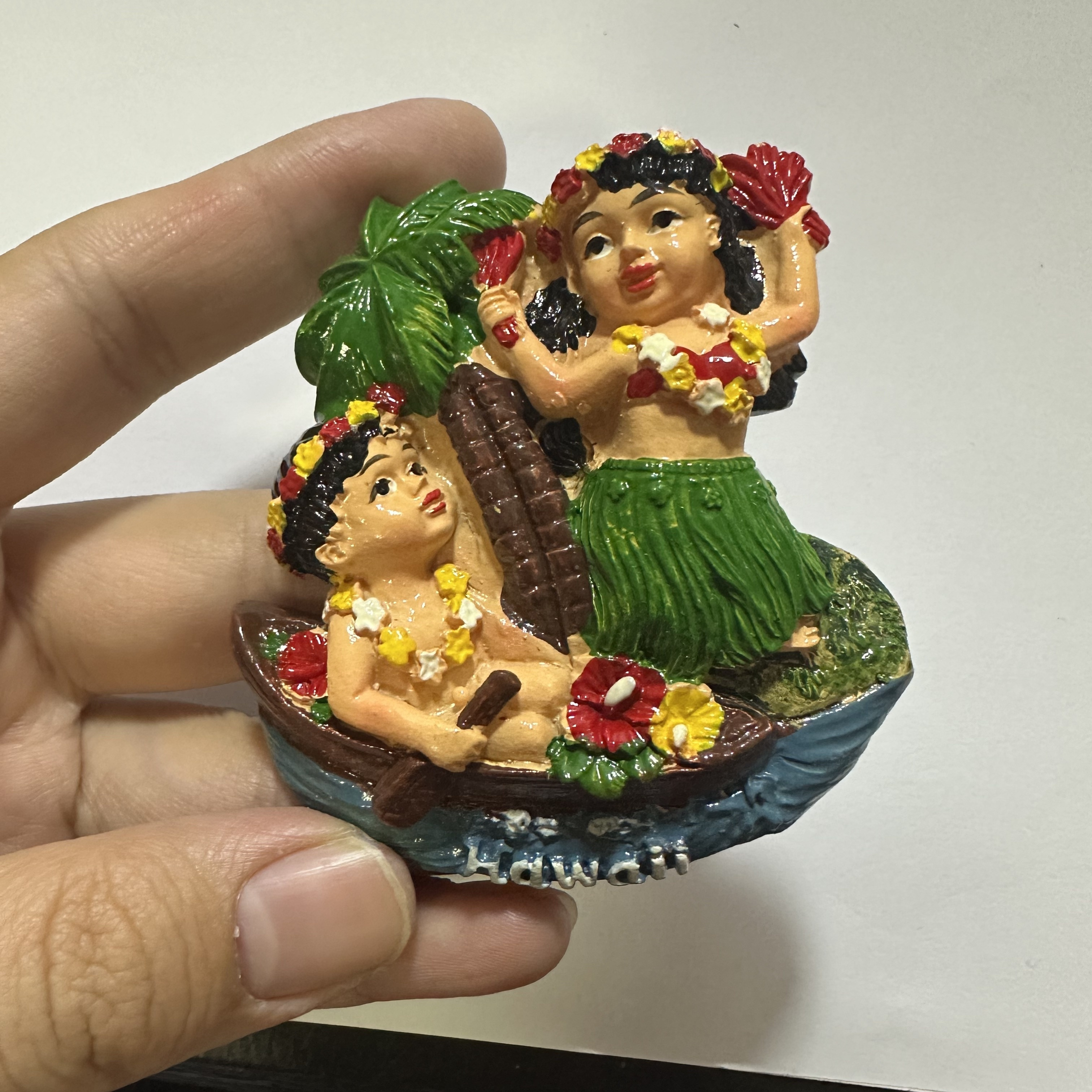 Hawaiian Refrigerator Magnet Creative Grass Skirt Dance - Temu Australia
