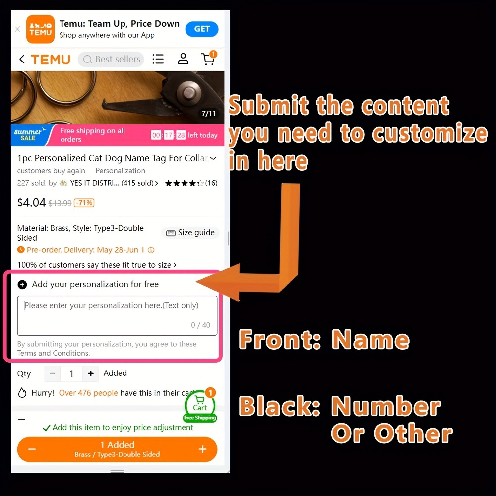 Personalized Engraved Pet Id Tags Pet Anti lost Dog Tag - Temu United ...