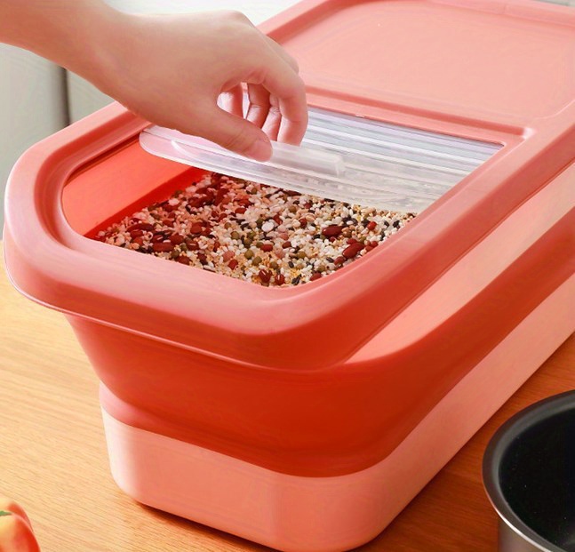 rice et food storage container lid sealed cereal - Temu New Zealand