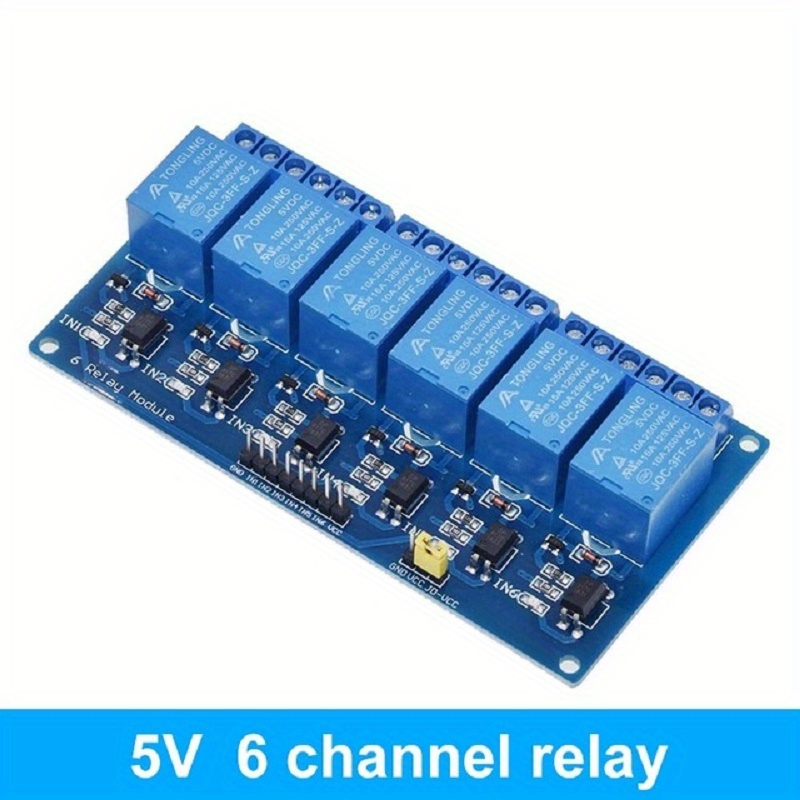 1 2 4 6 8 Voies 5v12v24v Module Relais Isolation - Temu France