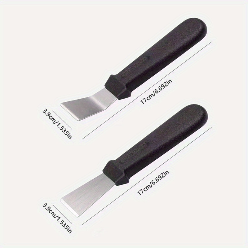 Thickened Shovel Knife Stainless Steel Pot Bottom Oil Smoke - Temu ...