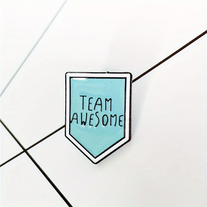 letter engraved brooch men ' ' great team arrow - Temu Australia