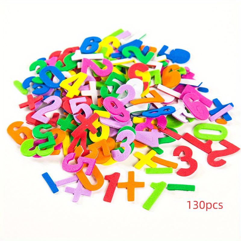 Self Foam Letter Alphabet Number Stickers Assorted - Temu Ireland