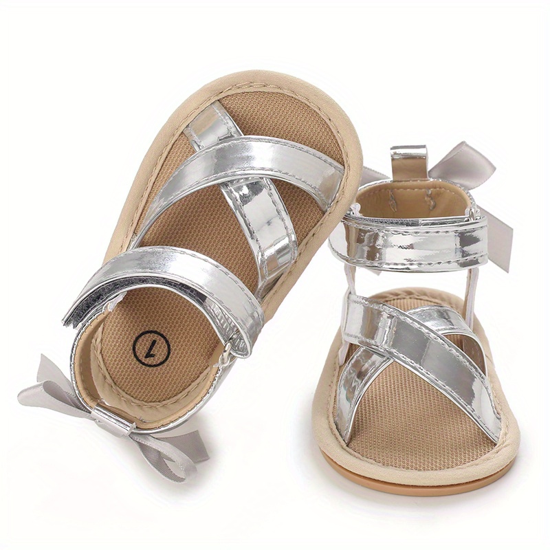 Girls Trendy Bowknot Open toe Sandals Non slip Princess - Temu United Kingdom