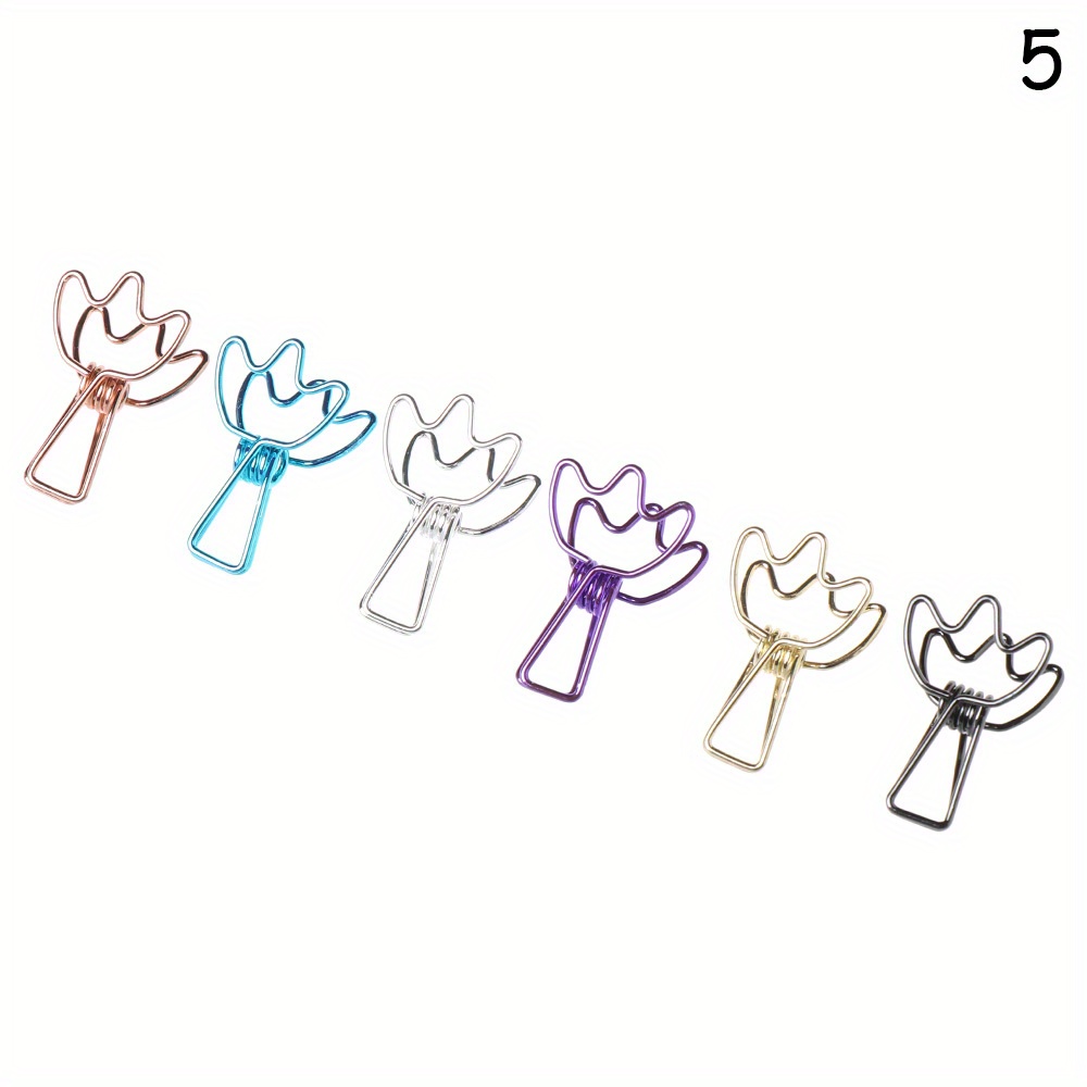 Metal Binders Long Tail Paper Book Folder - Temu