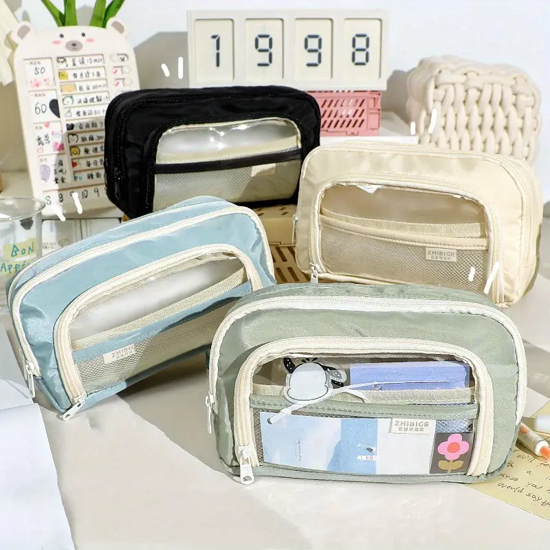 Stationery Bag Pencil Case Large Capacity Pencil Case - Temu Ireland Stationery Bag Pencil Case Large Capacity Pencil Case - Temu Ireland