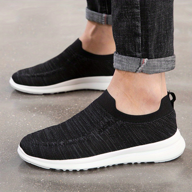 Slip Sock Shoes Men s Casual Breathable Mesh Outdoor - Temu Australia