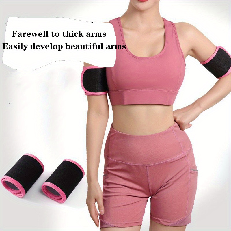 1 pair of running armband arm wraps arm sauna sweat arm shaper bands ...