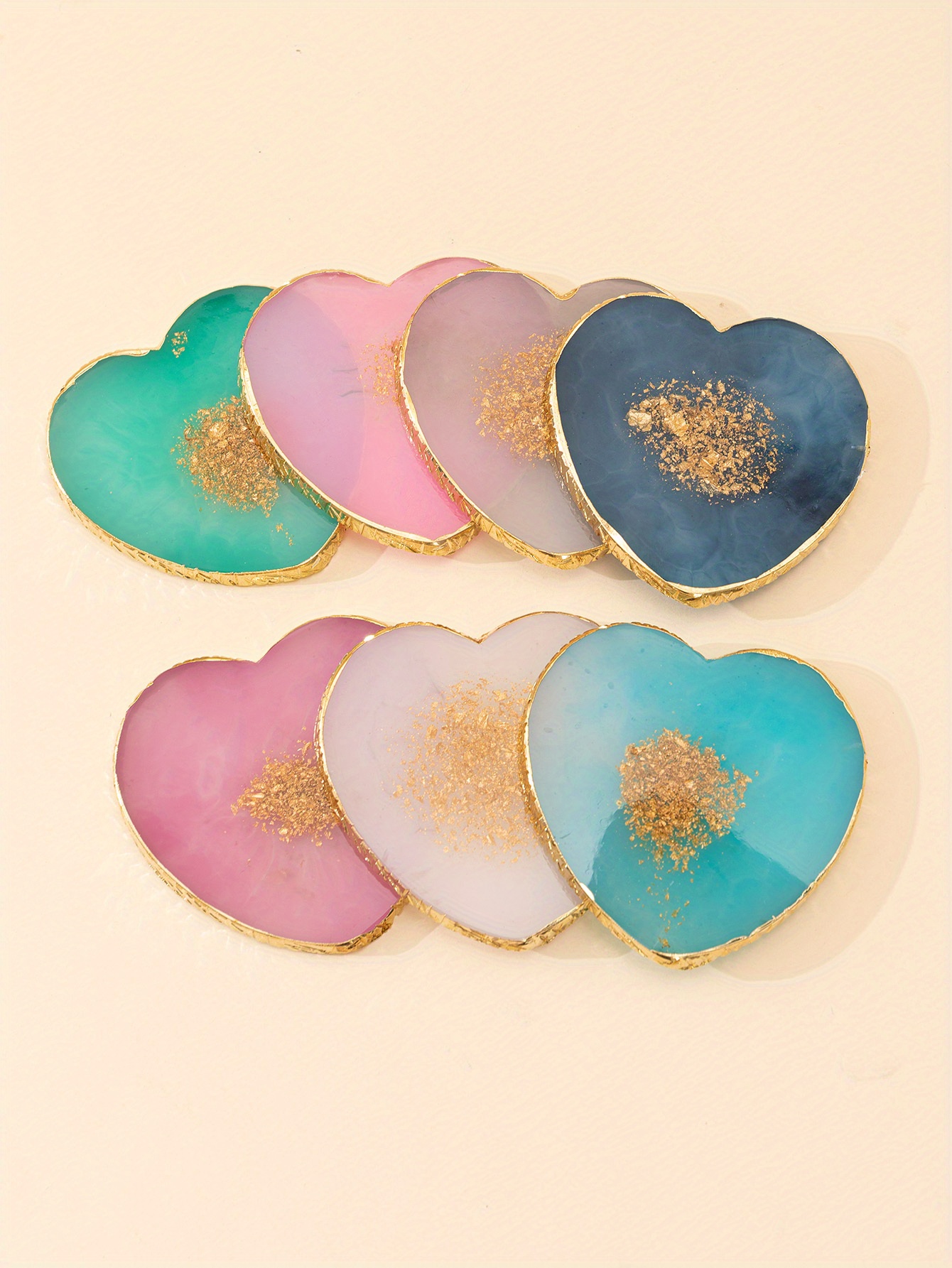 Heart Shape Nail Art Palette Nail Color Mixing Palette Nail - Temu United