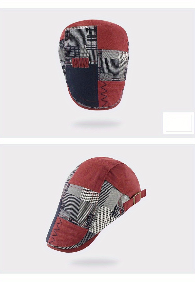 Men's Summer Fashionable Retro Sunshade Peaked Cap - Temu New Zealand