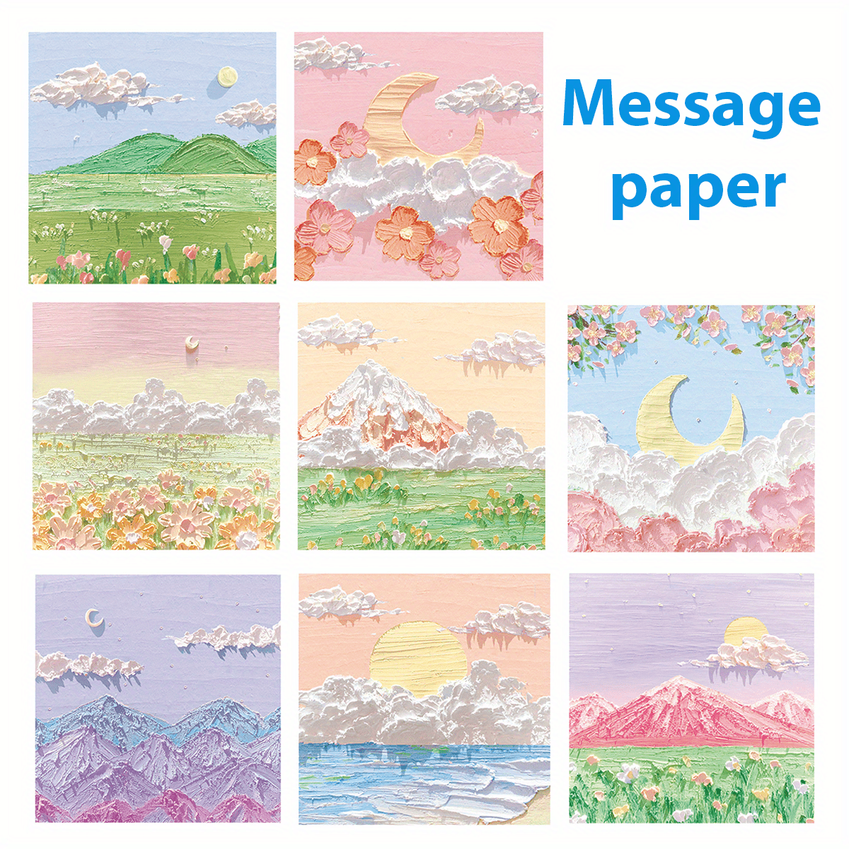 Vintage Oil Painting Hand Ledger Sticky Notes Personality - Temu New ...