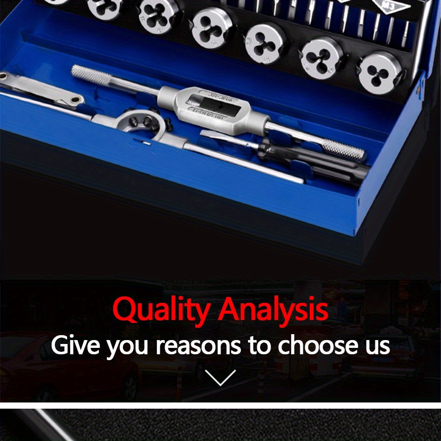 Hand Tap Die Set m12 Screw Thread Plugs Straight Taper - Temu New Zealand