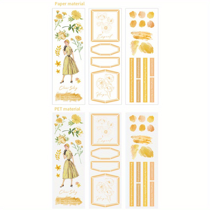 Sticker Sweetheart Girl Series Journal Diary Diy Material - Temu Norway