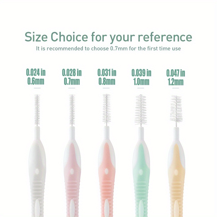 Interdental Brush Set: Use Braces Toothpicks Floss Keep - Temu United ...