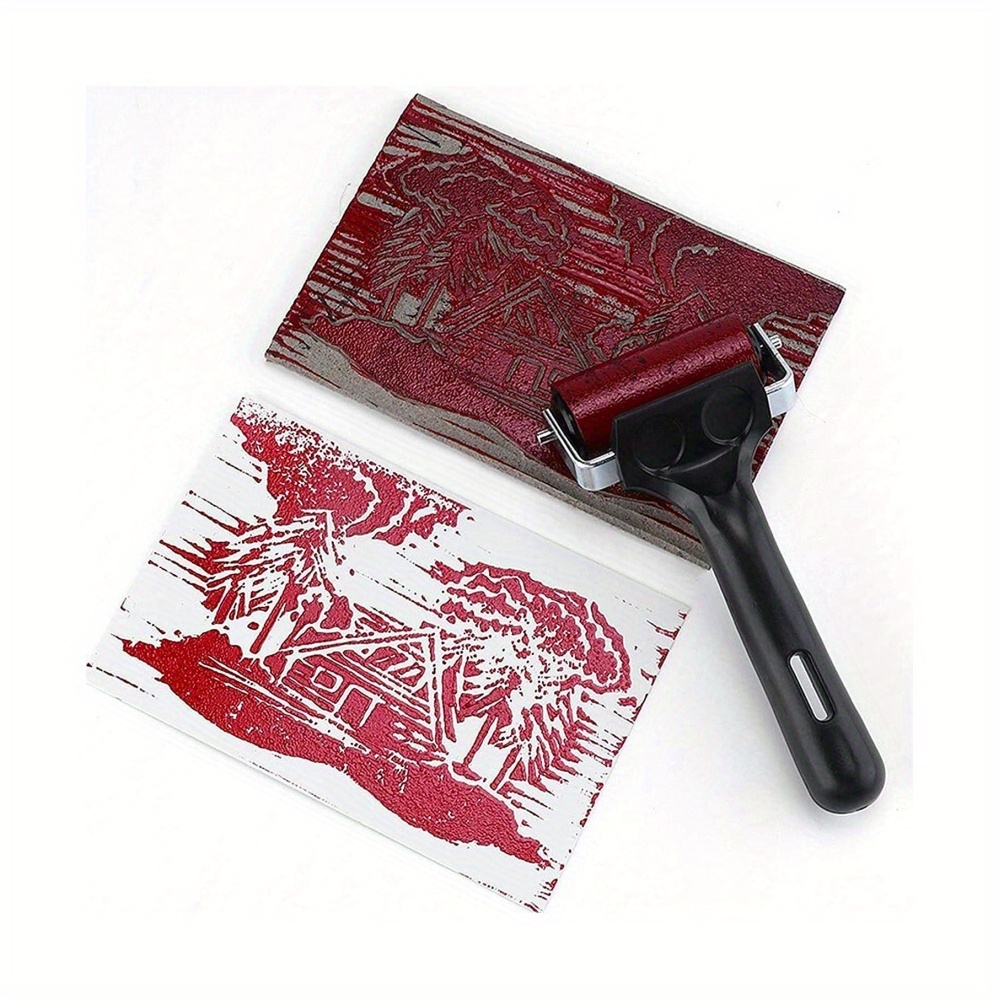 Rubber Baking Roller Printmaking Ideal Applications - Temu Australia