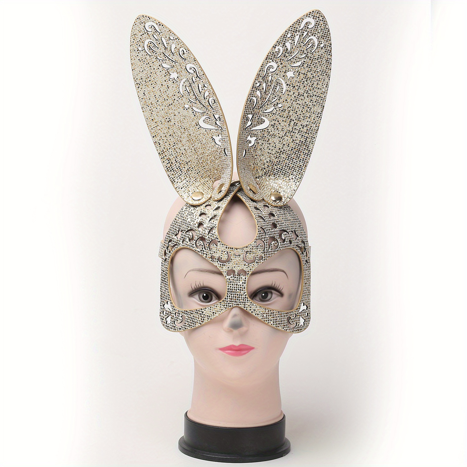 Pu Personality Mask Full Face Male Female Mask Halloween Temu