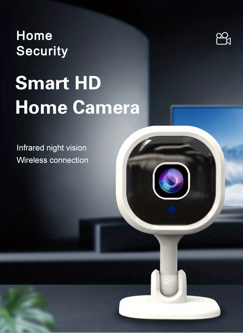 Wireless Ip Hd 360 Degree Wifi Camera Home Security Cameras - Temu