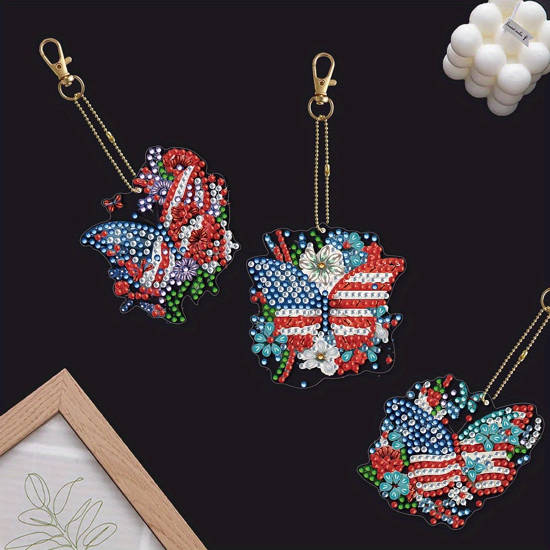 Diy Keychain Butterfly - Temu Australia
