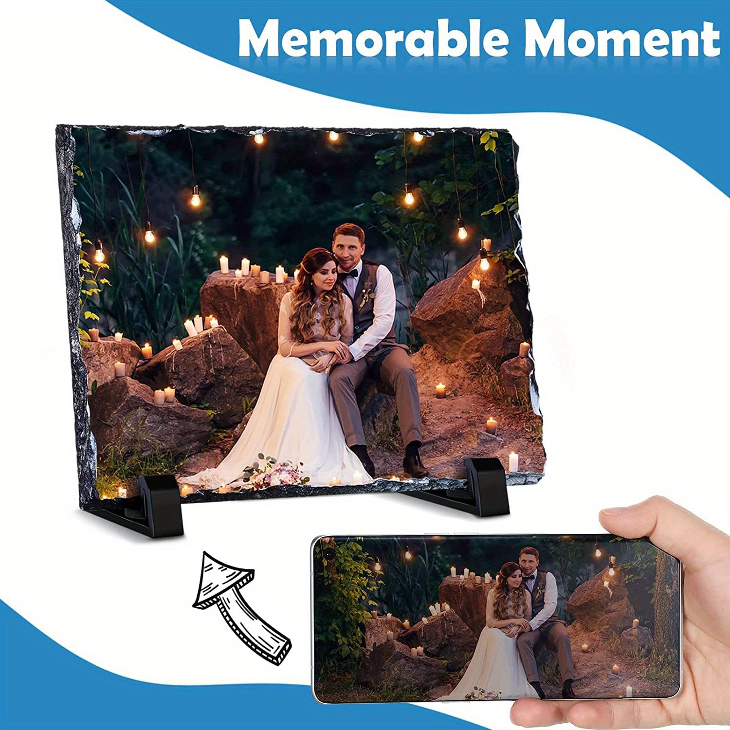 Heat Transfer Rectangular Photo Frame Sublimation Blank - Temu
