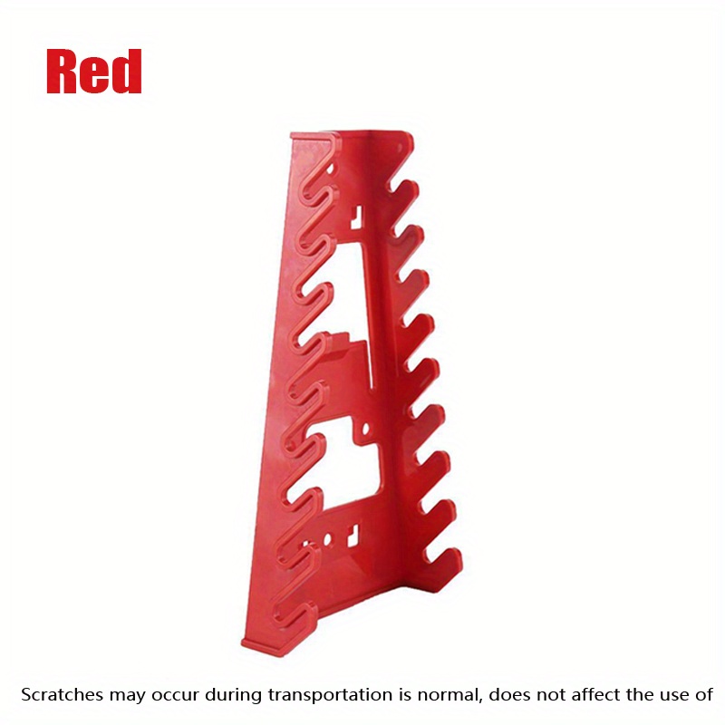 Red Black Wrench Spanner Tool Organizer Plastic Hook Sorter - Temu
