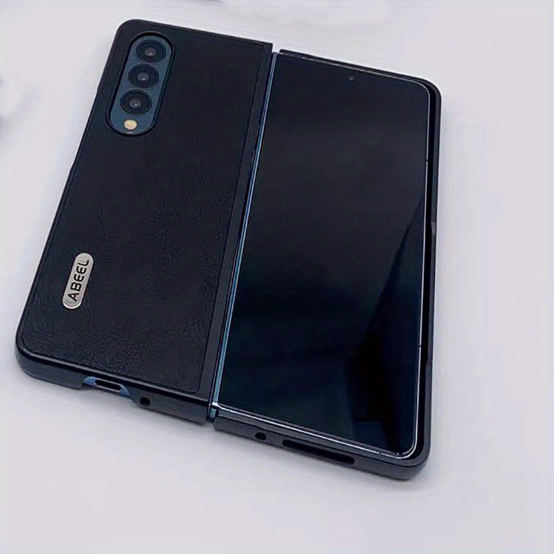 Blue Retro Patterned Phone Case Folding Screen New - Temu United