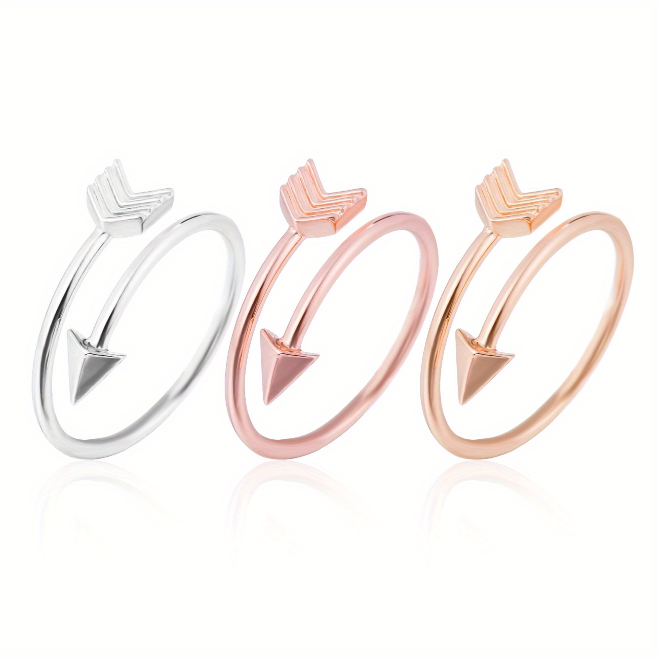 Classic Copper Arrow Shape Adjustable Size Vintage - Temu