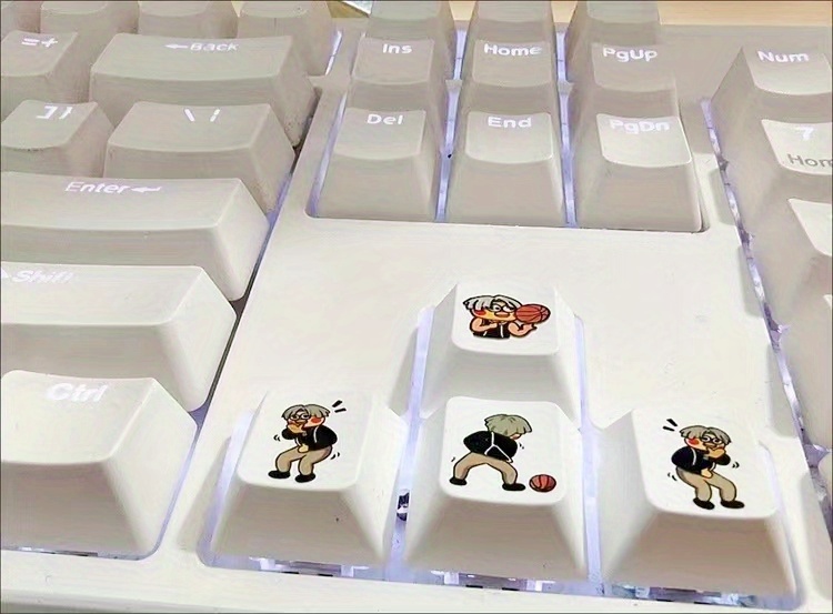 Sublimation Pbt Personalized Cross Shaft Mechanical Keyboard - Temu ...