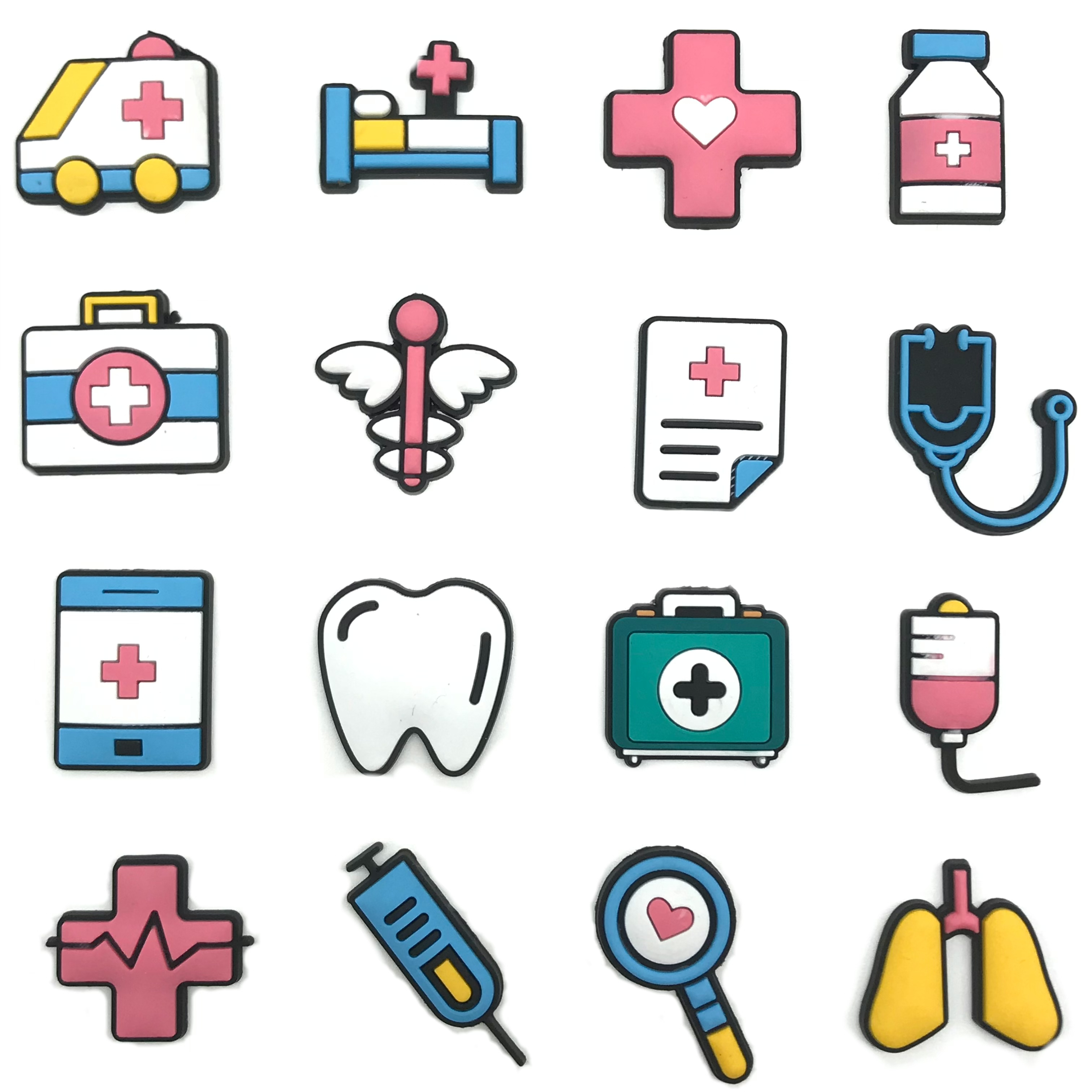 Cute Cartoon Shoes Decoration Charms Clogs Jigs Bubble - Temu United ...