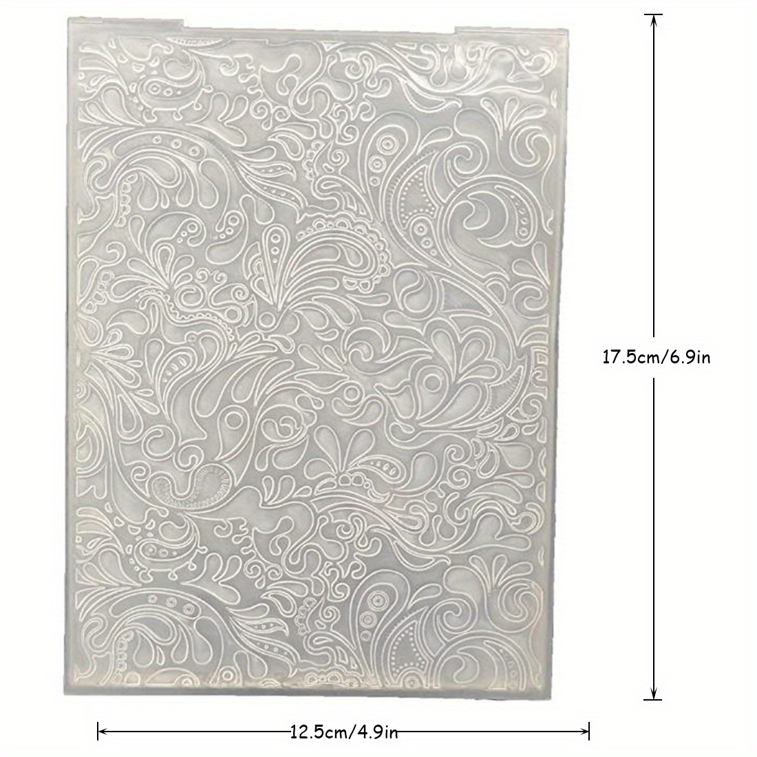 Create Unique 3d Designs Plastic Embossing Folders Card - Temu