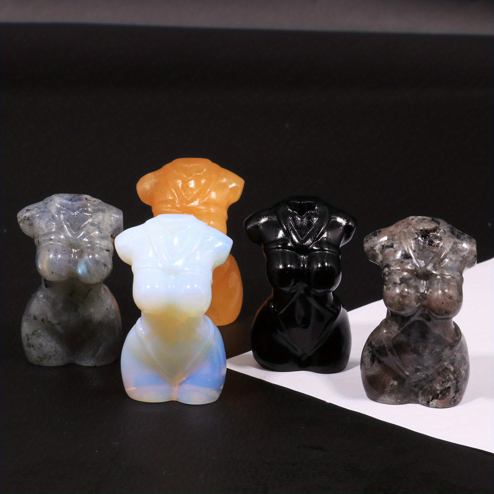 Synthetic Crystal Goddess, Gemstone Model Body, Home Decor, Healing ...