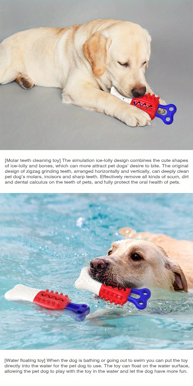 1 chew toys dog toothbrush stick teeth cleaning - Temu New Zealand