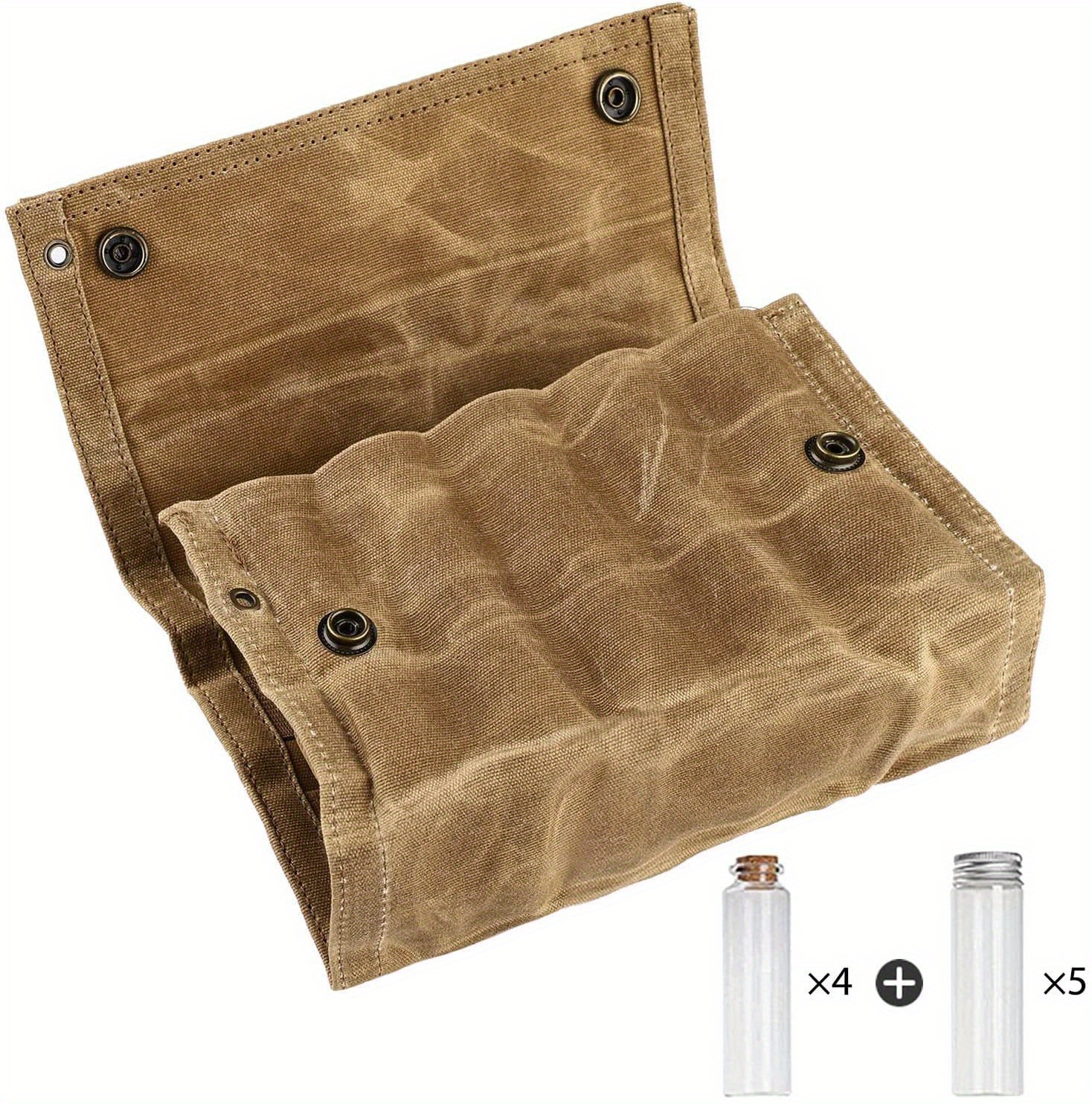 Outdoor Spice Bottle Set With Portable Seasoning Bottle Storage Bag For ...