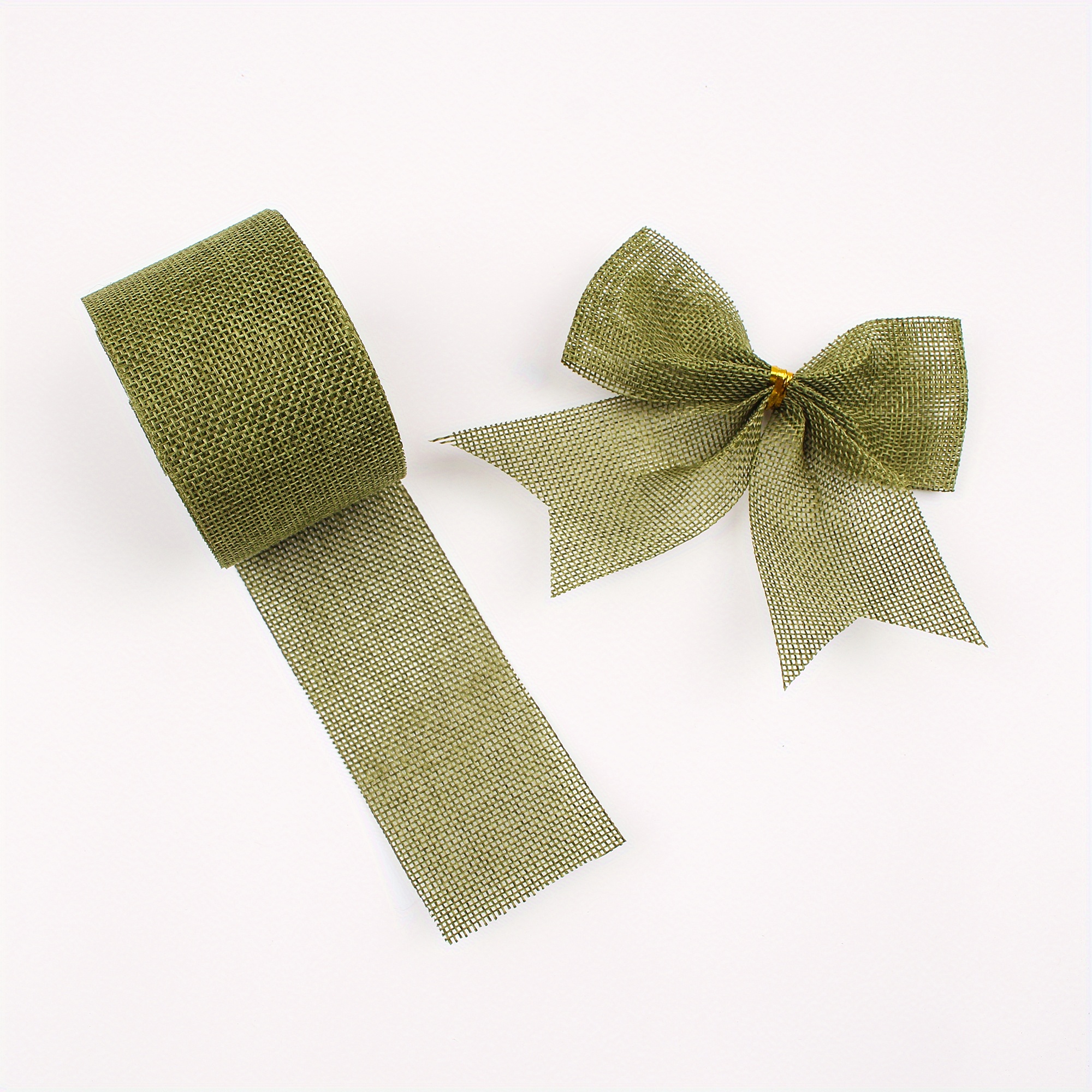Christmas Wedding Decoration Olive Green Linen Roll Diy - Temu Australia